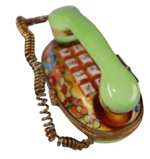 SKU# 7408 - Hippy Telephone - "I love you" – www.limoges.com